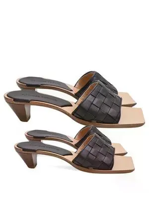 Bottega Veneta Intrecciato Slide Sandals