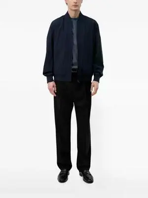 BOSS Logo Patch Bomber Jacket
