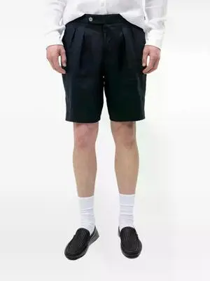 BOSS Pleated Tailored Shorts