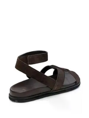 BOSS Logo-patch Touch-strap Sandals