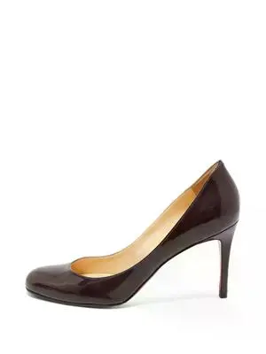 CHRISTIAN LOUBOUTIN Bianca Patent Leather Pumps - Red