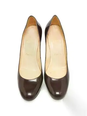 CHRISTIAN LOUBOUTIN Bianca Patent Leather Pumps