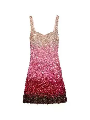 Alice + Olivia Sequin Embellished Mini Dress