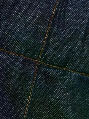 Dries Van Noten Cotton Denim Pleated Shorts