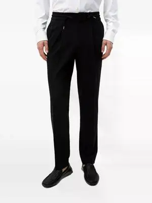 Hugo Drawstring Pleated Trousers