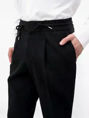 Hugo Drawstring Pleated Trousers