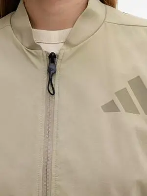 Adidas Logo-print Bomber Jacket