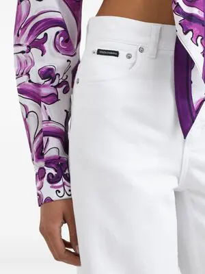 Dolce & Gabbana Cotton Trousers - Multicolor