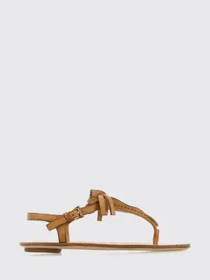 Prada Heeled Sandals - Cream