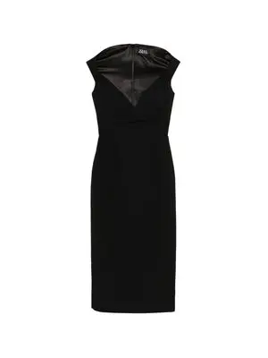 Solace London Monica Midi Dress - Multicolor