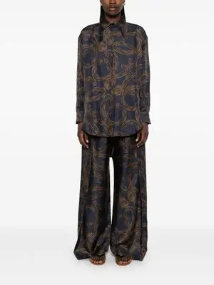Loewe Printed Silk Shirt - Multicolor