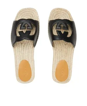 Gucci Interlocking G Slip-on Slides