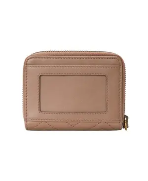 Gucci Gg Marmont Matelassé Zip Card Case