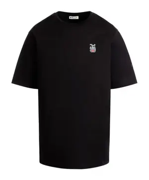 Bally Crest Logo Crewneck T-shirt - Black