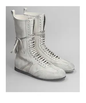 ANN DEMEULEMEESTER Lace-up High-top Sneakers