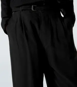 Giorgio Armani Asv Wide-leg Pants