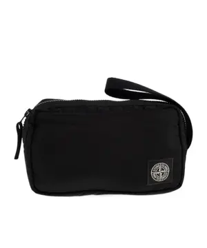 Stone Island Zipper Clutch - Black