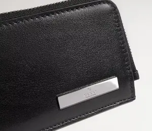 Gucci Card Holder With Metal Tag