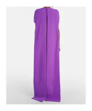 SAFIYAA LONDON Ginko Gown With Cape Detail