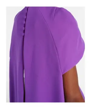SAFIYAA LONDON Ginko Gown With Cape Detail