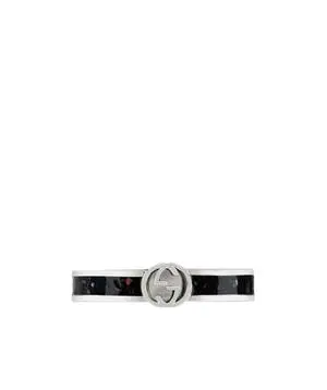 Gucci Interlocking G Enamel Ring