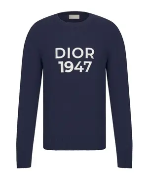 Dior Round-neck Sweater - Blue