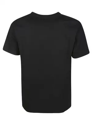 Stone Island Logo Printed Crewneck T-shirt