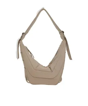 LEMAIRE Game Medium Zipped Shoulder Bag - Light Brown
