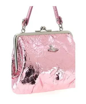 VIVIENNE WESTWOOD Logo Plaque Purse Handbag