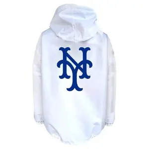 Mitchell & Ness New York Mets Full-snap Hooded Jacket
