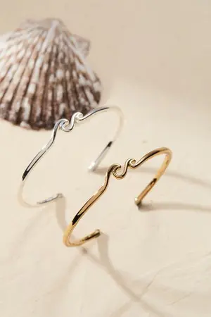 ALEX AND ANI Wave Cuff