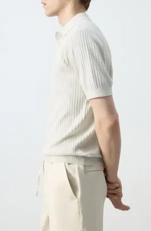 Mango Rib Polo - Sand