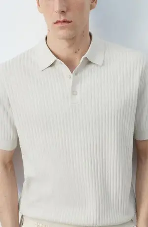 Mango Rib Polo - Sand