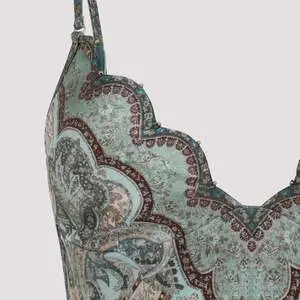 Zimmermann Wanderlust Scallop One-piece
