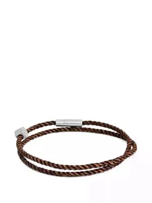Tateossian Woven Double-wrap Bracelet
