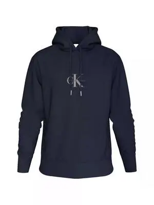 Calvin Klein Logo Print Drawstring Hoodie