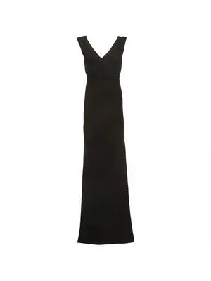 Herve Leger Rib-knit Maxi Dress