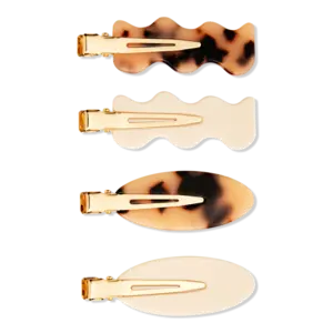 PRODUCT-OBSESSED Crease-free Hair Clips Set Of 4 - One-color