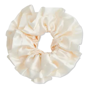 PRODUCT-OBSESSED Ruffle Satin Scrunchie - One-color