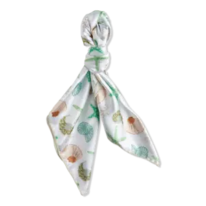 PRODUCT-OBSESSED Satin Scarf Hair Claw Clip - Sea Shell