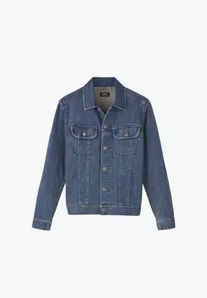 A.p.c. Jean Us Jacket Indigo - Stonewashed Indigo