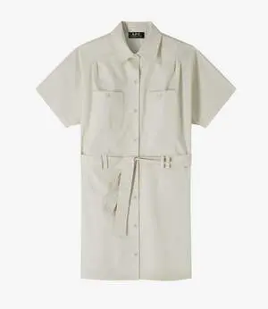 A.p.c. New Drew Courte Dress Off White