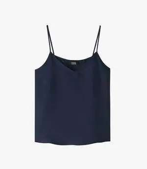 A.p.c. Rone Sizea Top Navy Blue - Dark Navy Blue
