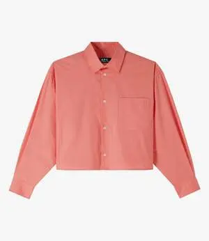 A.p.c. Sophia Shirt Fag - Raspberry
