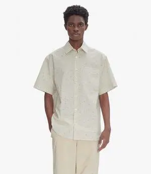 A.p.c. Rone Sizes Short-sleeve Shirt - Ecru