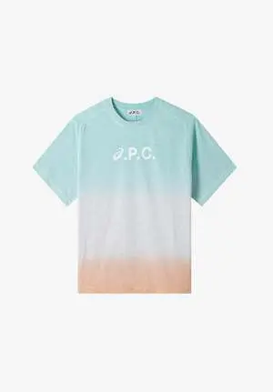 A.p.c. Wind Dip Dye T-shirt - Multicoloured