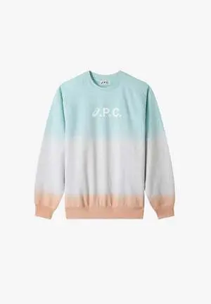 A.p.c. Lake Dip Dye Sweatshirt Multicoloured - Multicolored