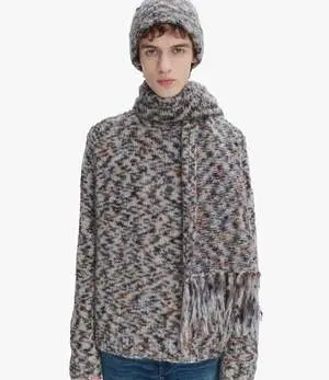 A.p.c. Noah Scarf One - Heather Gray