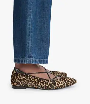 A.p.c. Katie Ballet Flats - Black