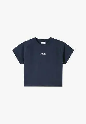 A.p.c. X Asics Logo T-shirt - Navy Blue
